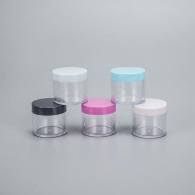 China Leeg cosmetisch potje 3 ml 5 ml plastic helder crème potje Te koop