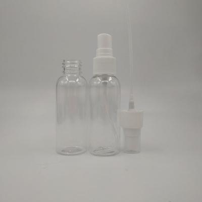 中国 30ml 60ml 100ml150m 200ml 250ml コスモ 形状 スクリーン印刷 マットブラック PET プラスチックスプレーボトル ストック 販売のため
