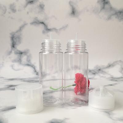 China Transparent E Liquid Bottle 10ml 15ml 30ml 60ml 80ml 100ml Screw Cap for sale