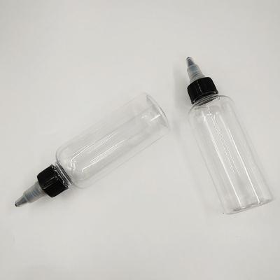 中国 15ml 30ml 50ml 70ml 80ml 100ml パーソナライズされたラベルパネルのためのプラスチックスクリュートップ容器 販売のため
