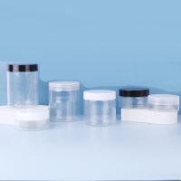 China Personalized Logo Plastic Jars / Plastic Containers Custom Printing Sealed Packaging Various Sizes for sale