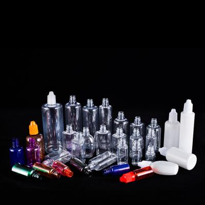 China Customizable Glass Liquid Dropper Bottles In Various Sizes Transparent Black Design for sale