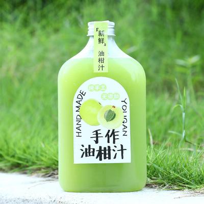 China 500ml Milk Tea Bottles With Handle And 120ml Capacity for sale