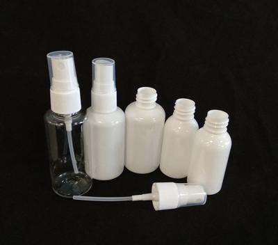 China 30ml 50ml 60ml 80ml 100ml 120ml 150ml 200ml 250ml 300ml 360ml Round PET Plastic Mist Spray Bottle for sale