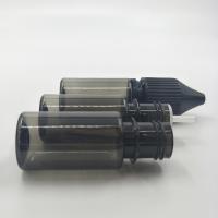 China Customized Transparent  E Liquid Bottles With Screw Cap Round Shape Various Capacities for sale