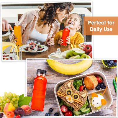 China Modern Square Round Plastic Bubble Tea Jugs With Handle Leak Proof Lid 120ml-500ml Capacity for sale
