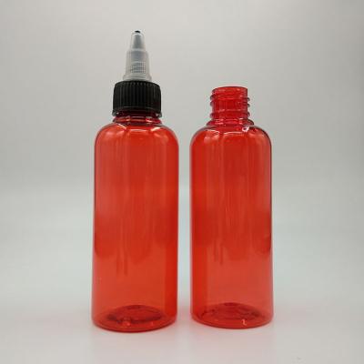 中国 固い密封付きのカスタムカラープラスチックスクリュートップボトル 持久性のある保管のために 販売のため