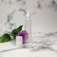 China E Liquid PET Round Bottle Clear Screw Cap Customizable Printing for sale
