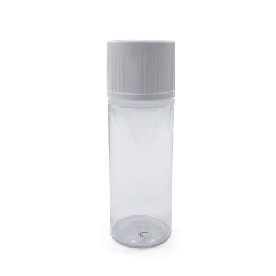 China Round PET E Liquid Bottle with Childproof Screw Cap Custom Logo Various Capacities Available for sale