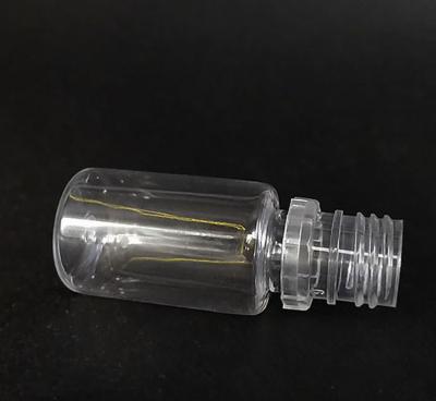 China Childproof Round E Liquid Bottles With Custom Printing Transparent Screw Cap Packaging In Various Capacities for sale