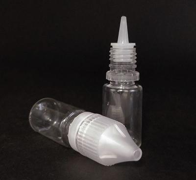 China Childproof Round E Liquid Bottles With Custom Printing Transparent Screw Cap Packaging In Various Capacities for sale