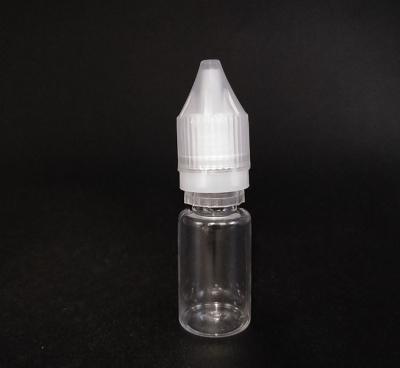 China Childproof Round E Liquid Bottles With Custom Printing Transparent Screw Cap Packaging In Various Capacities for sale