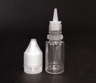 China Childproof Round E Liquid Bottles With Custom Printing Transparent Screw Cap Packaging In Various Capacities for sale