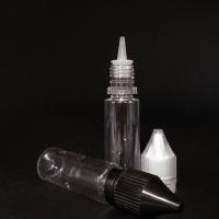 China Childproof Neck Transparent E Liquid Bottles Customized Printing for sale