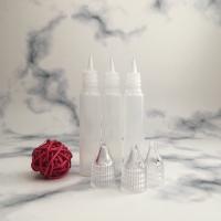 China Customized Round E Liquid Bottles With Screw Cap In Various Capacities for sale