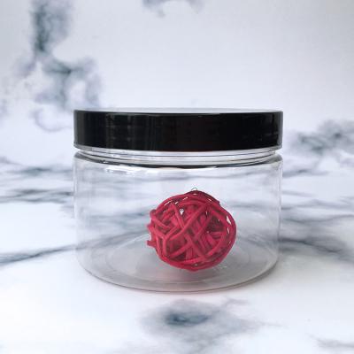 China Customized Logo Printed Plastic Cosmetic Cream Jars for sale