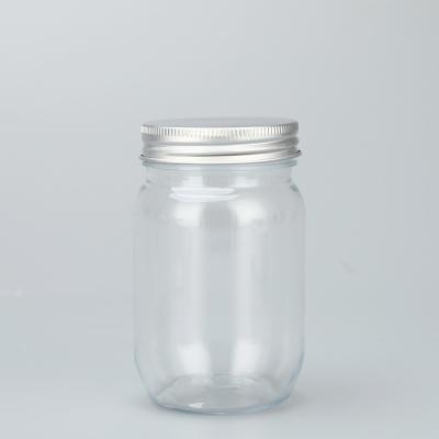 China Wholesale PET Empty Plastic Screw Cap Plastic Jar 50-800ml for sale
