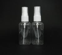 China Durable PET Plastic Spray Bottle With Classic Round Shape for sale