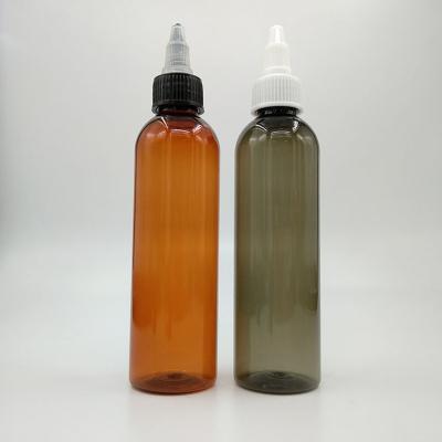 China 50ml 100ml 120ml Plastic  Bottles With Colorful Dropper And Screw Lid 5000pcs Printing for sale