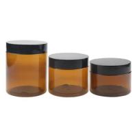 China Transparent Plastic Containers / Plastic Jar Containers With Pressure Sensitive Sealing for sale