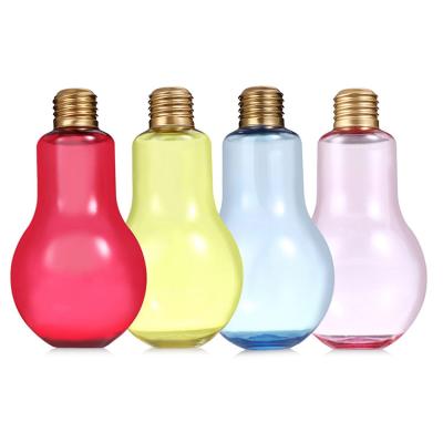 China Versatile Screw On Lid Clear Plastic Insulated Milk Tea Bottles Bubble Bottle for sale