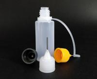 China Elegant Screw Cap Plastic Liquid Dropper Bottles With Smooth Surface for sale
