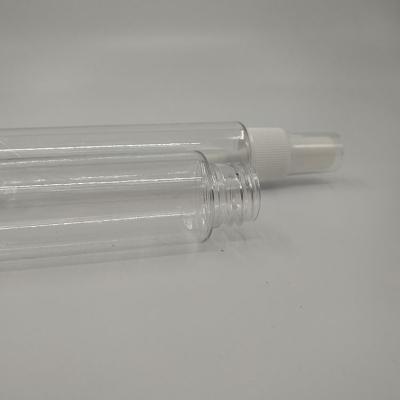 China Garrafas de spray de plástico PET transparentes e duráveis em vários tamanhos à venda