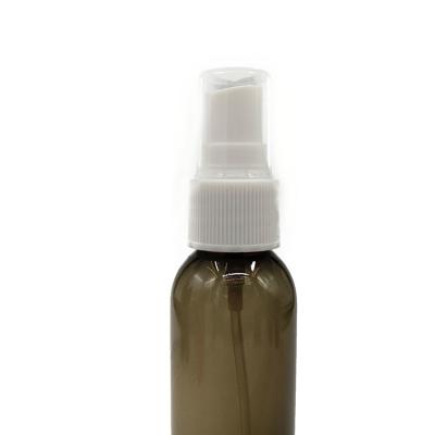 China Botelha de spray de plástico PET transparente e lisa à venda