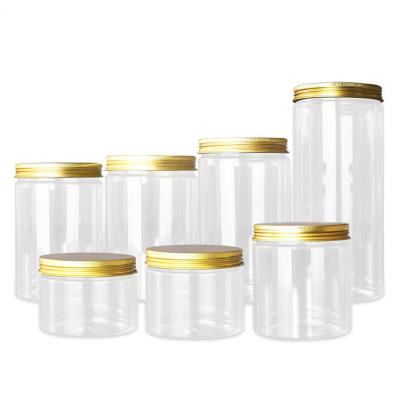 Contenants en plastique transparent avec joint sensible à la pression ou en feuille d'aluminium