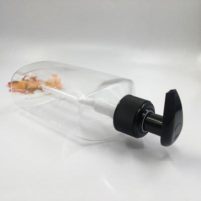 China PET Plastic Bottle With Pump Cap For Cosmetics Lotions Shampoos Toners And Essential Oils for sale