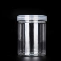 China 8oz Transparent Plastic Jar Containers for Packaging for sale