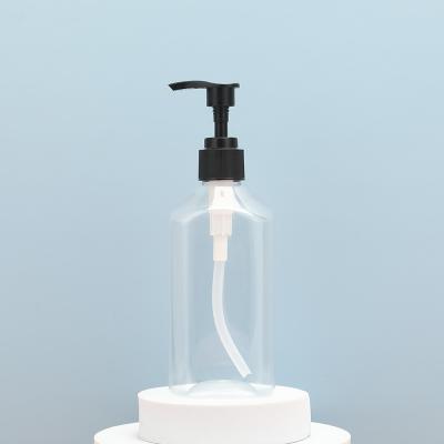 China 47mm Pink Plastic Screw Cap Luxury Cosmetic Lotion Pump Bottle for sale