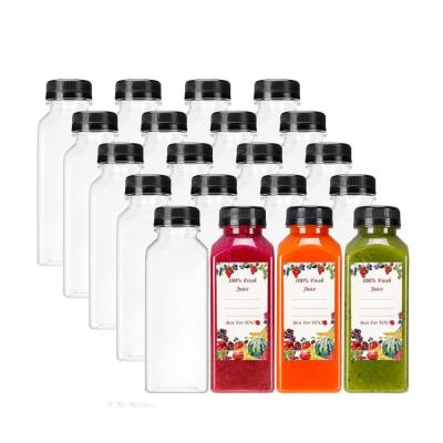 China Modern Reusable Plastic Milk Tea Bottles With Screw On Lids for sale