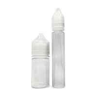 China 15ml Transparent Childproof PET Plastic Bottle For E Liquid for sale