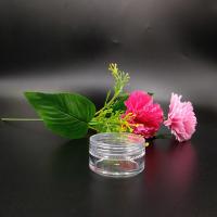China Personalized Logo Smooth Surface Plastic Cosmetic Jars for sale