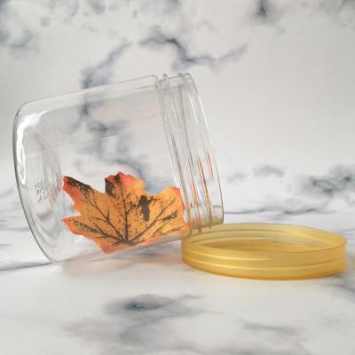 China Customizable Plastic Storage Jars With Airtight Aluminum Foil Lids for sale