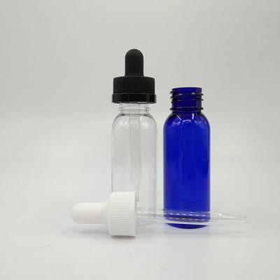 China Smooth Surface Custom Logo Black Glass Dropper Bottles For Liquid Packaging for sale