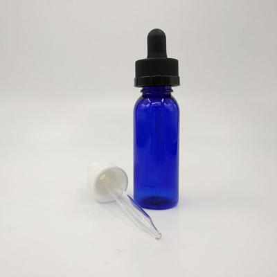 China 10ml-120ml Plastic Dropper Bottles With Smooth Surface And Screw Caps for sale
