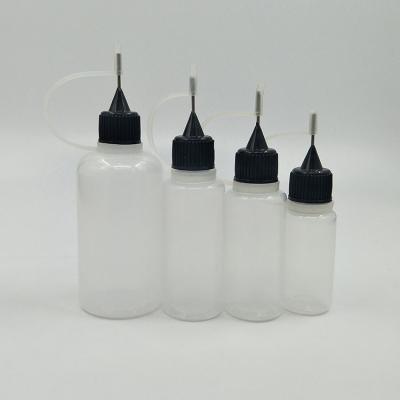 China 10ml-120ml Transparent Black Glass Dropper Bottles With Screw Cap for sale