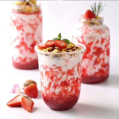 China Large Bubble Tea Jugs With Leak Proof Screw On Lids for sale