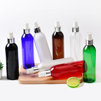 China Sustainable 24mm Pink Lotion Round PET Bottle for sale