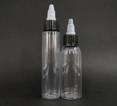 중국 맞춤형 밀폐형 작은 나사 상단 플라스틱 병 15ml 30ml 판매용
