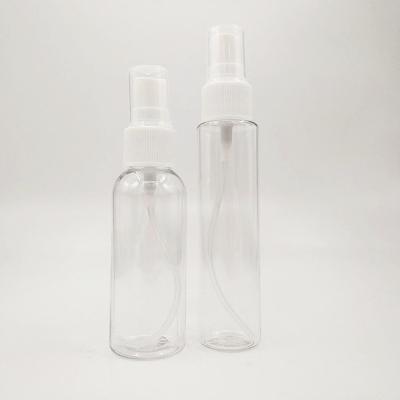중국 부드러운 PET 플라스틱 스프레이 병 10ml 15ml 30ml 50ml 60m 70ml 100ml 200ml 500ml 투명 여행 친화적 판매용