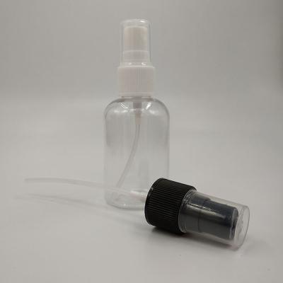 China Botão de pulverização de plástico PET transparente para superfícies lisas Capacidade 10ml 15ml 30ml 50ml 60m 70ml 100ml 200ml 500ml à venda