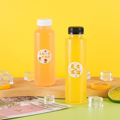 China 16oz Juice PET Bottle PP Cap Disposable and Affordable for sale
