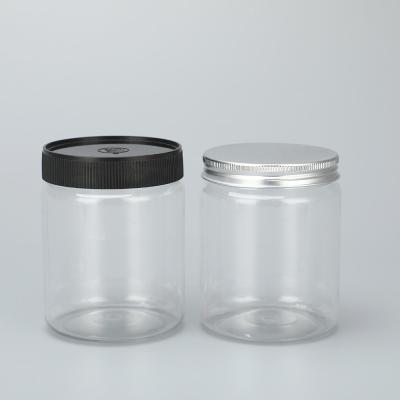 China 100 Diameter Transparent Plastic Storage Jars Ideal For Any Space And Storage Needs for sale