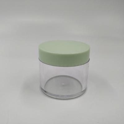 China Plastic Cosmetic Jar Capacity 10ml 15ml 30ml 60ml 80ml 100ml 120ml 150ml Plastic Jar for Beauty Products for sale