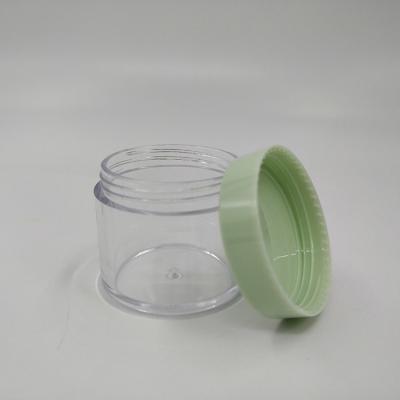 China Plastic Cosmetic Jar Capacity 10ml 15ml 30ml 60ml 80ml 100ml 120ml 150ml Plastic Jar for Beauty Products for sale