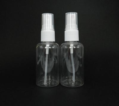 Chine Flacon pulvérisateur rond en plastique PET de différentes capacités à vendre