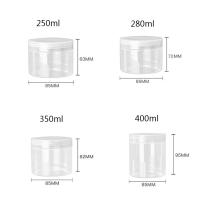 China Plastic Containers Jar with Lid Durable and Versatile Storage Solution for sale